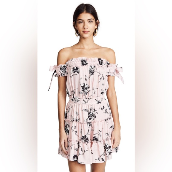 Misa Los Angeles | Dresses | New Misa Off The Shoulder Lainya Short ...